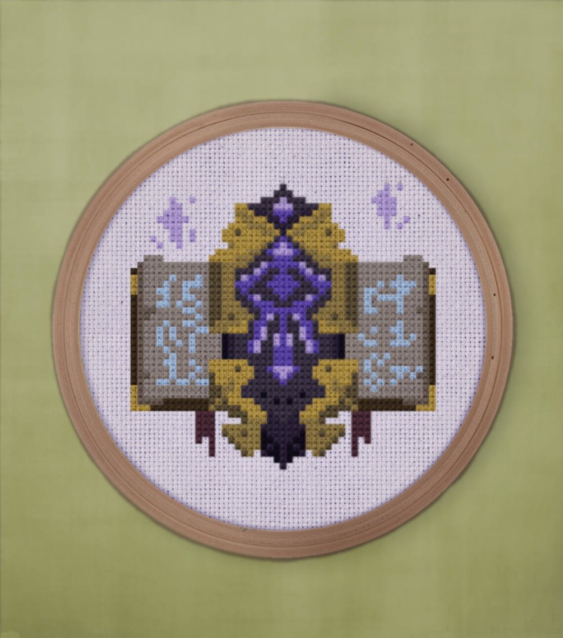 World of Warcraft - Mage Symbol Cross Stitch Pattern (PATTERN ONLY) - Etsy