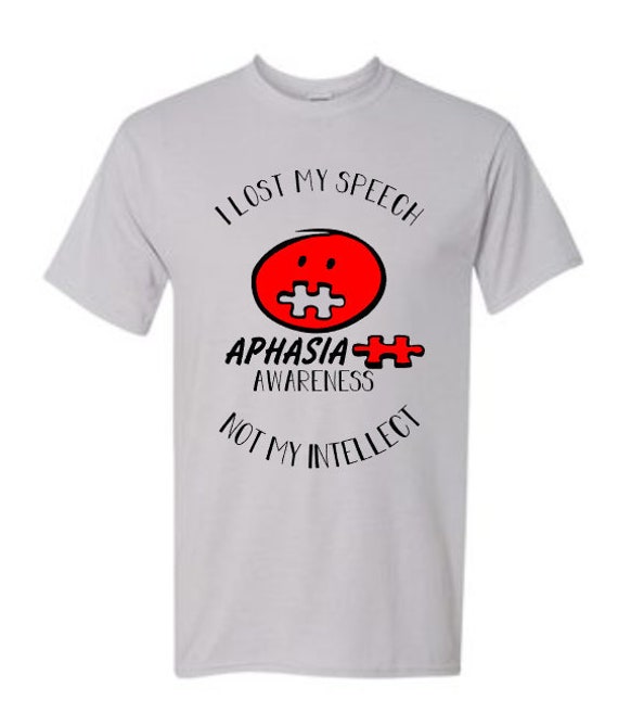 Aphasia Awareness Shirt Aphasia Shirt Aphasia Warrior | Etsy