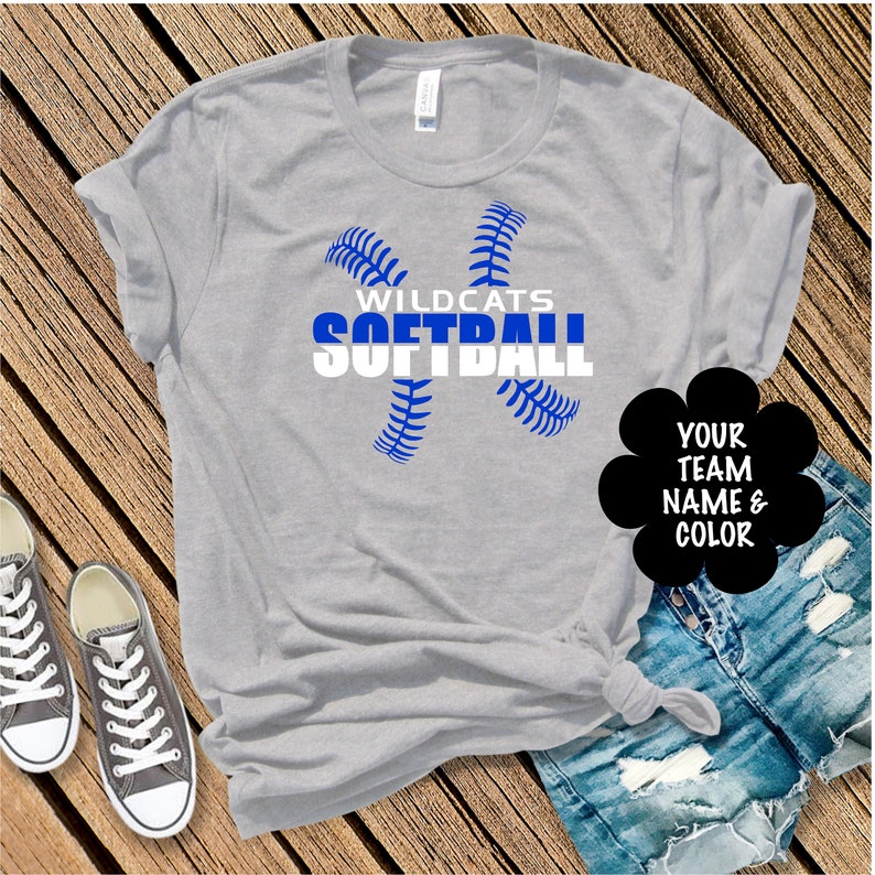 Softball Shirts Softball Team Shirt Softball Shirts for | Etsy