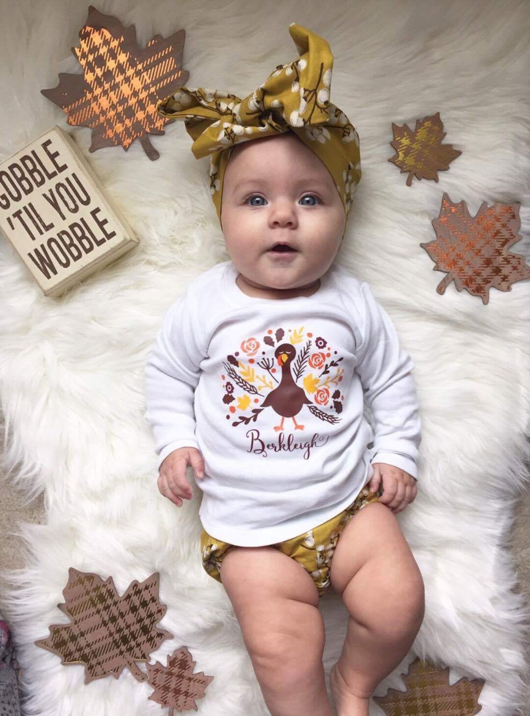 Girls Thanksgiving Shirt Personalized Thanksgiving Shirt Baby Girl ...