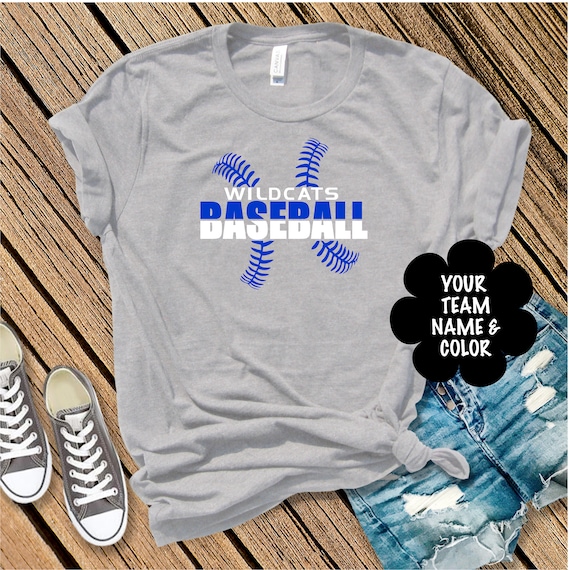 Baseball Shirts Baseball Team Shirt Baseball Shirts for - Etsy