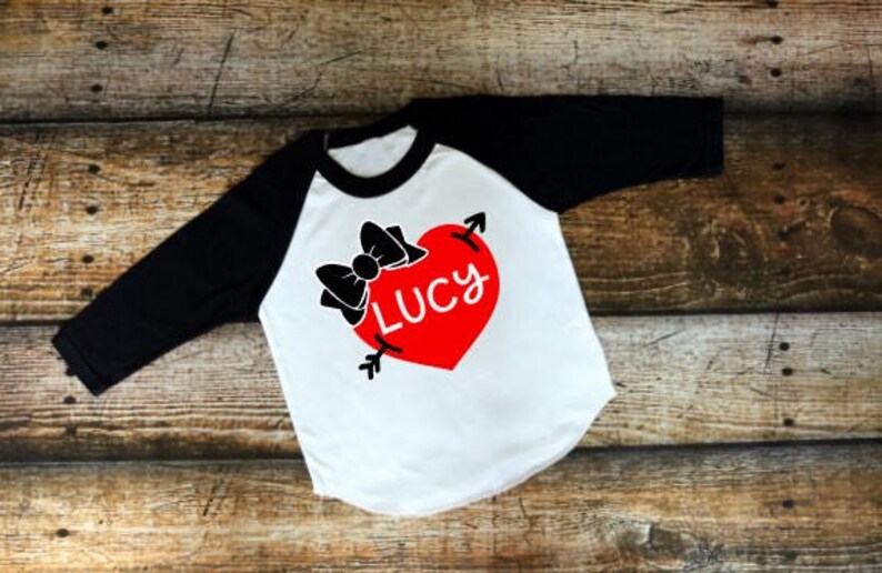 Girls Valentine Shirt Valentine Shirt for Girls - Etsy