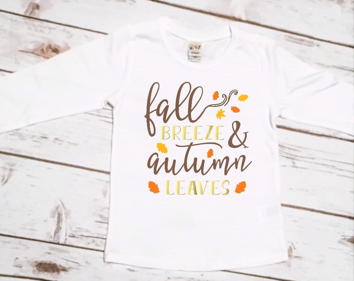 Fall Shirt for Girls Girls Fall Shirt Baby Girl Fall | Etsy