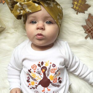Girls Thanksgiving Shirt Personalized Thanksgiving Shirt Baby Girl ...