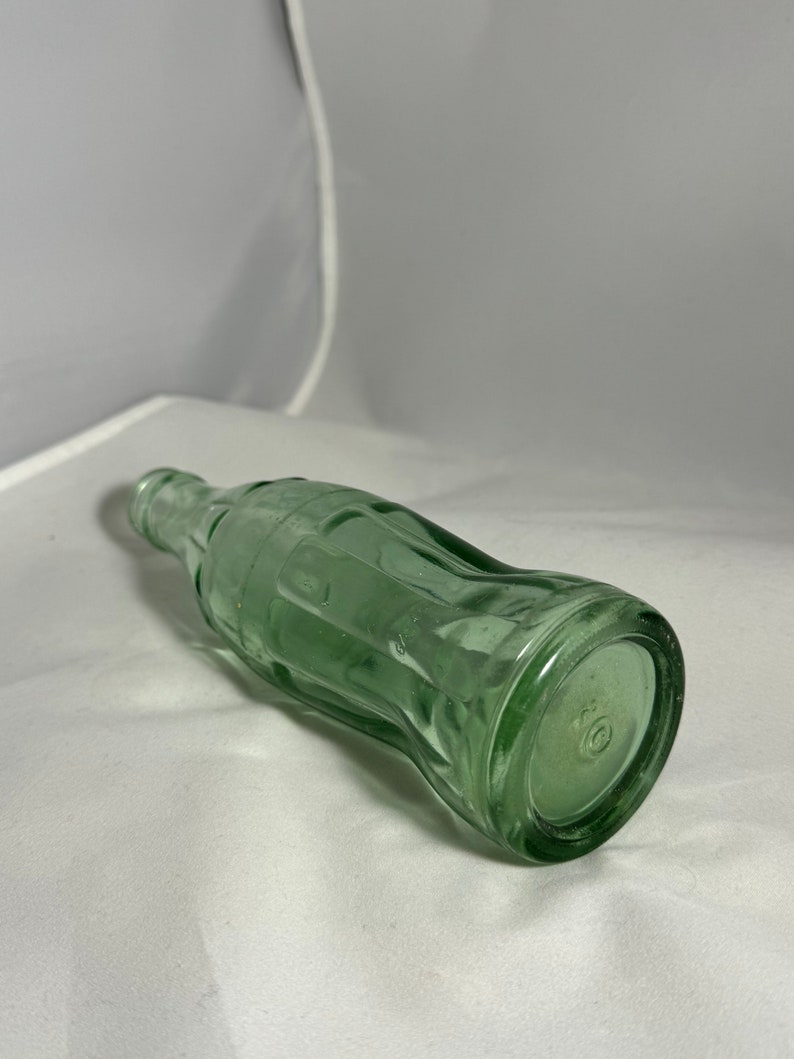 Vintage Coca-cola Green Glass Bottle - Etsy