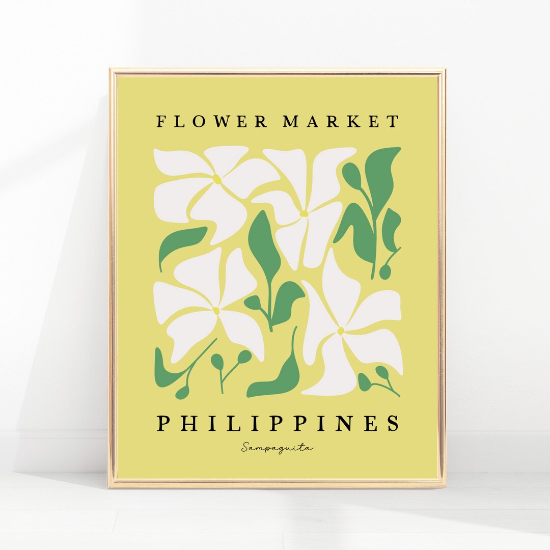 Sampaguita Flower Flower Market Filipino Art Philippines National ...