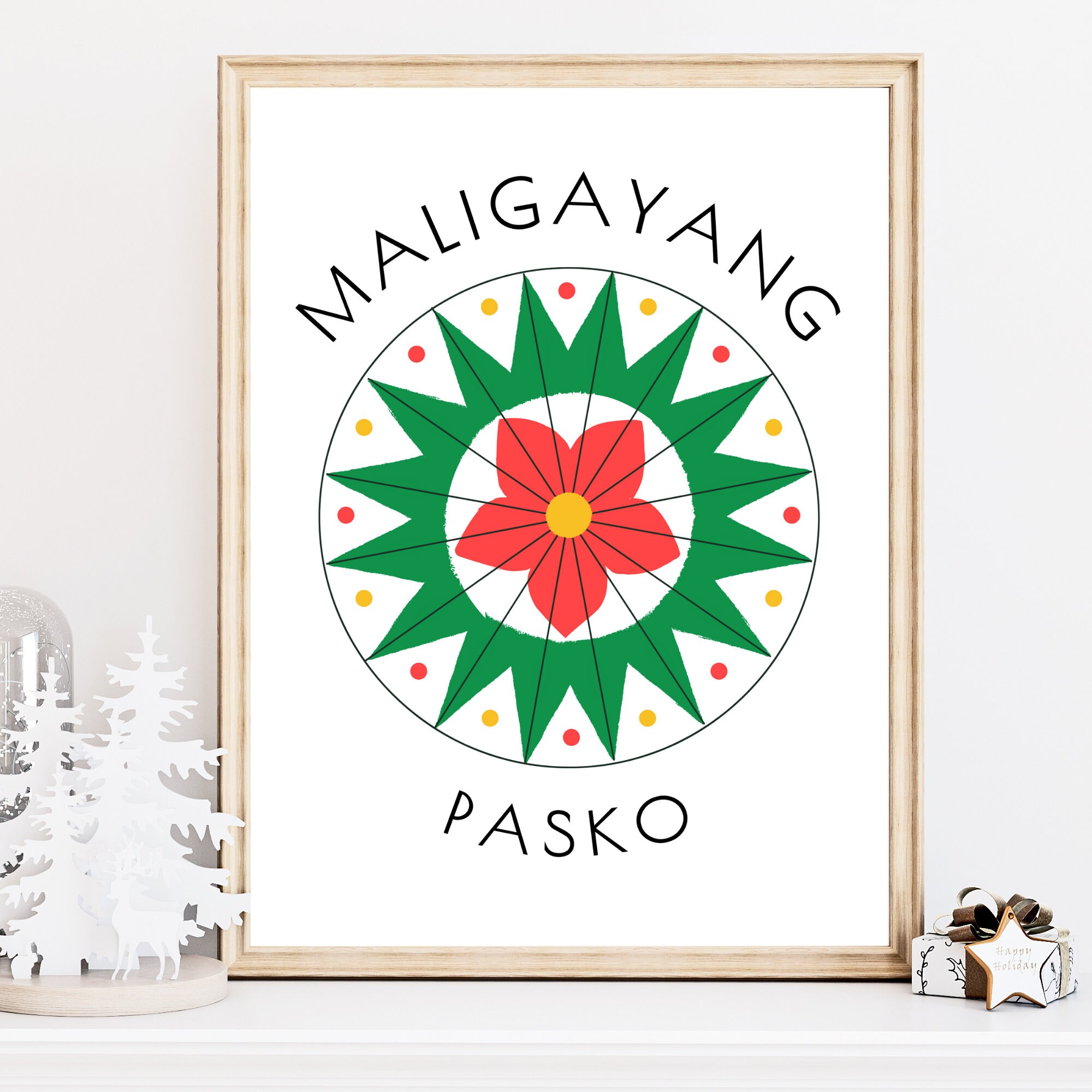 Maligayang Pasko | Filipino Christmas Lantern | Filipino Parol ...