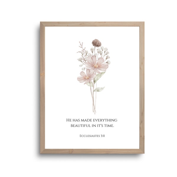 Ecclesiastes 3 11 - Etsy