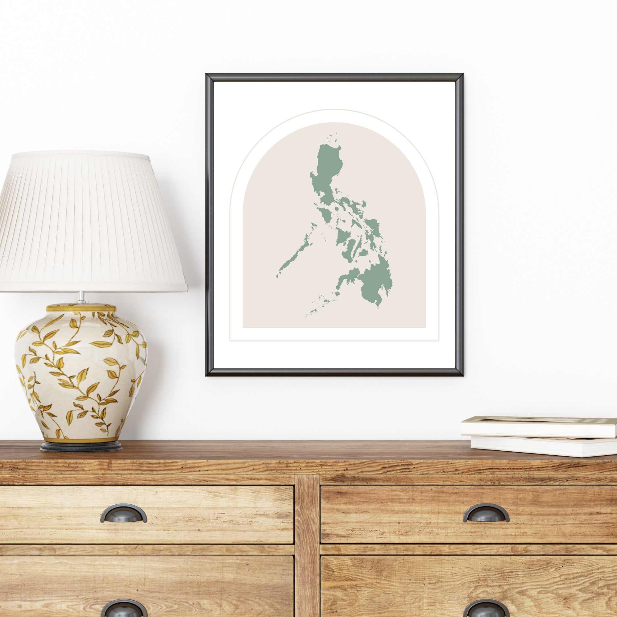 Philippines Map Print Filipino Wall Art Philippines Print Philippines ...