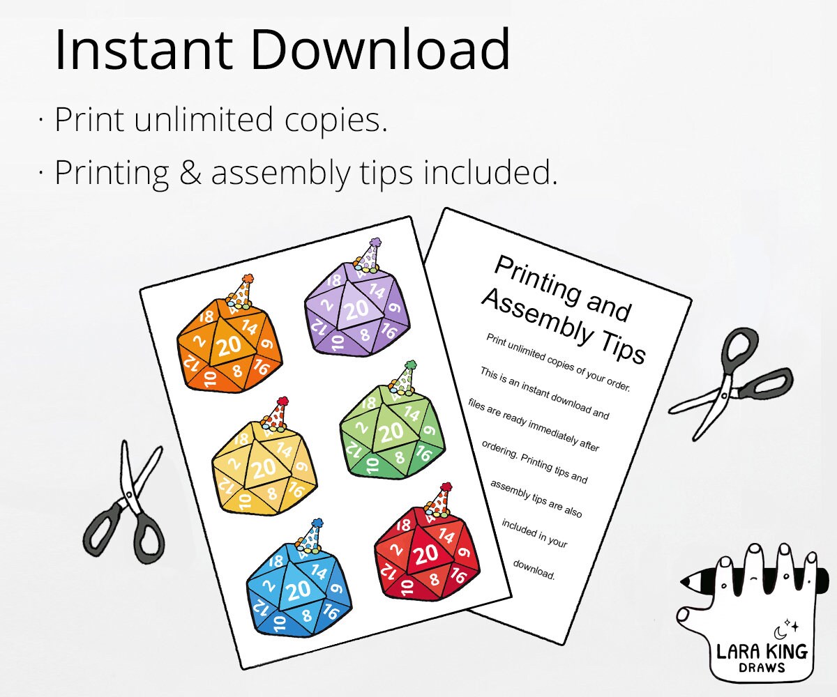 Dnd Birthday Banner: Printable Dungeons and Dragons Garland (digital ...