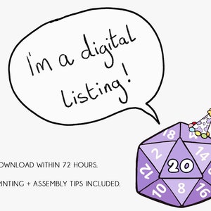 Printable Dnd Birthday Banner, Birthday Garland Download, Dungeons and ...