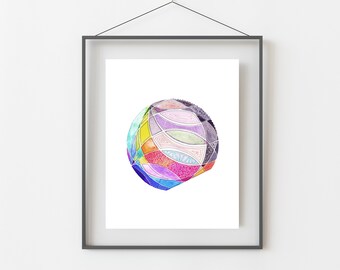 Vintage Color Wheel Prismatic by Moses Harris Print Poster - Etsy