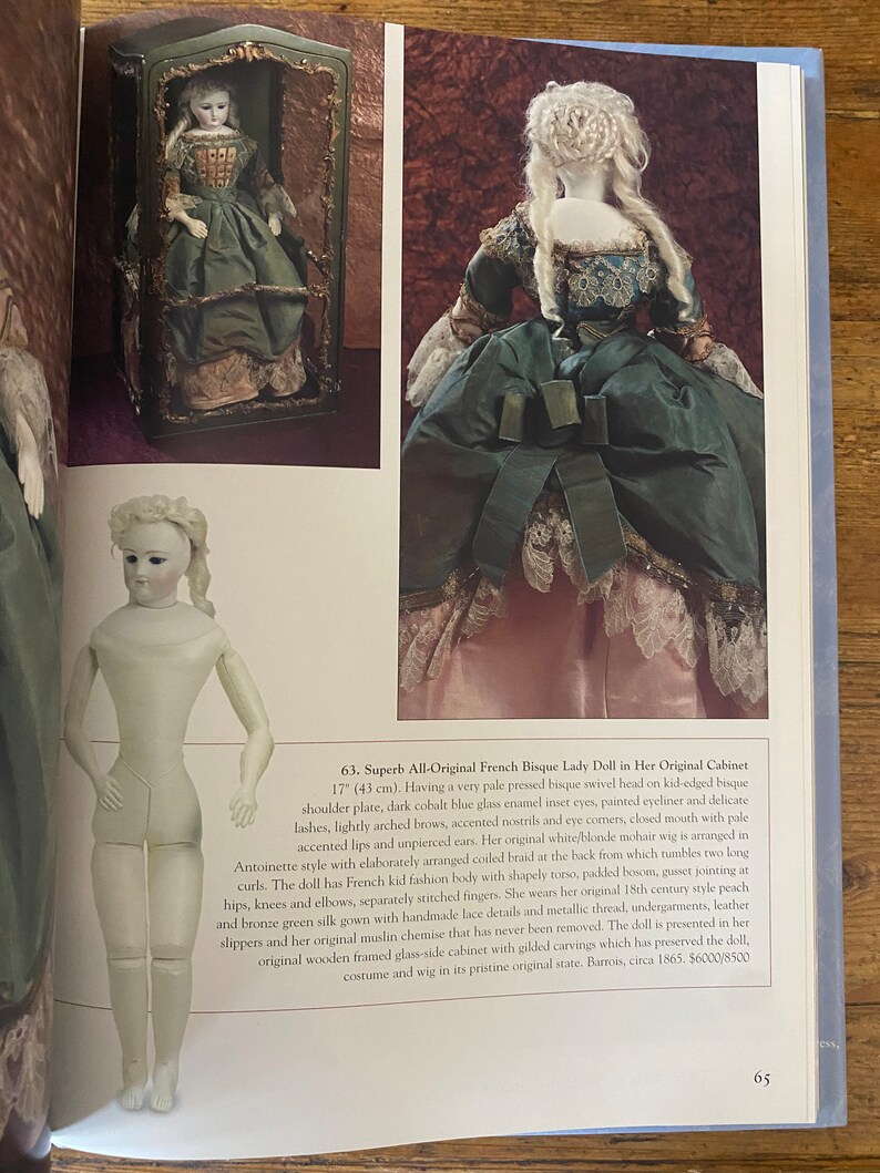 Lady Dolls of the 19th Century and the Costumes They Wore Hardcover ...