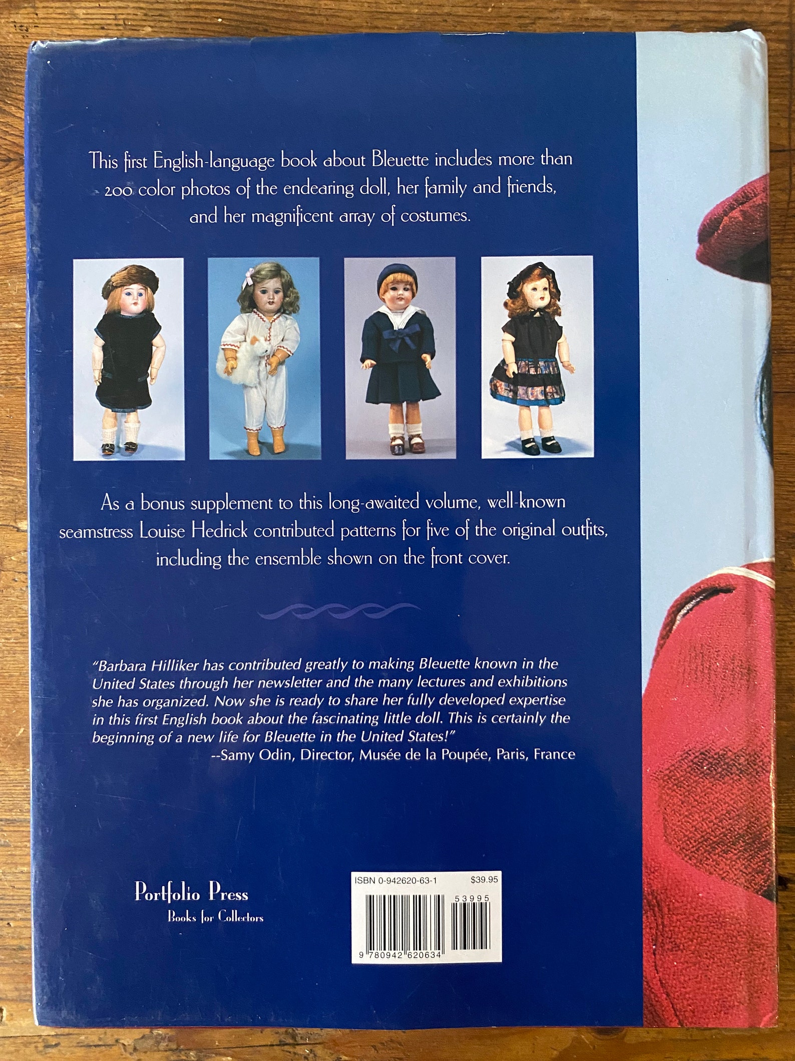 Bleuette the Doll & Her Wardrobe by Barbara Hilliker Hardcover Book - Etsy