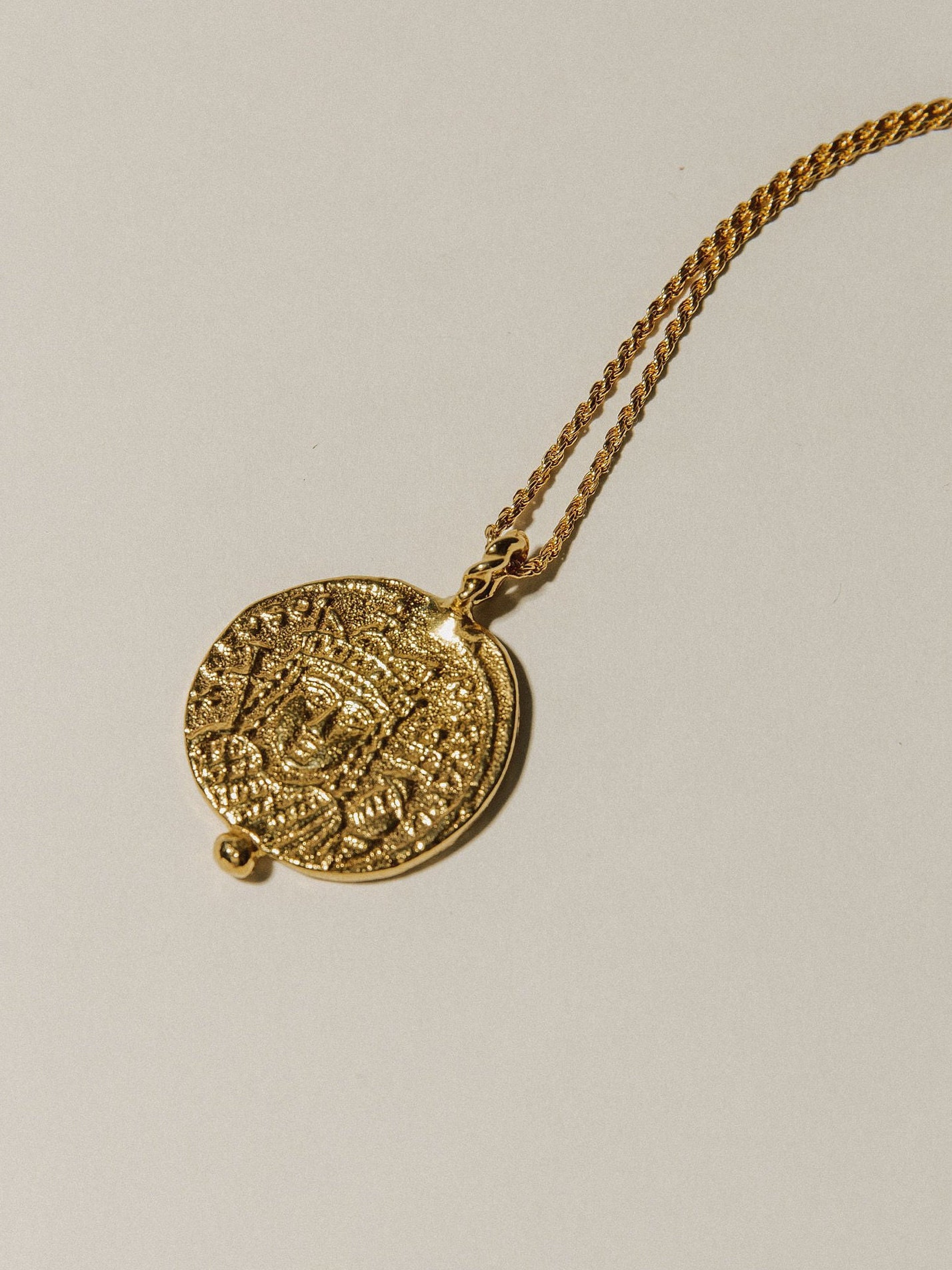 Temple of Dea Roma Necklace 24K Gold Plated Ancient Jewelry - Etsy Canada