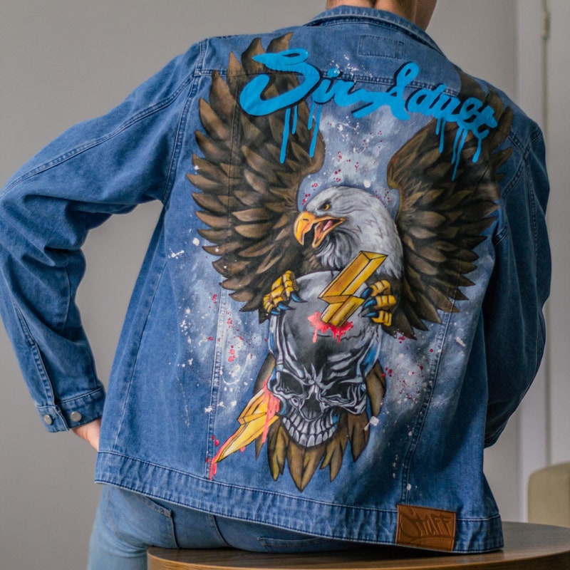 Custom Jean Jacket - Etsy