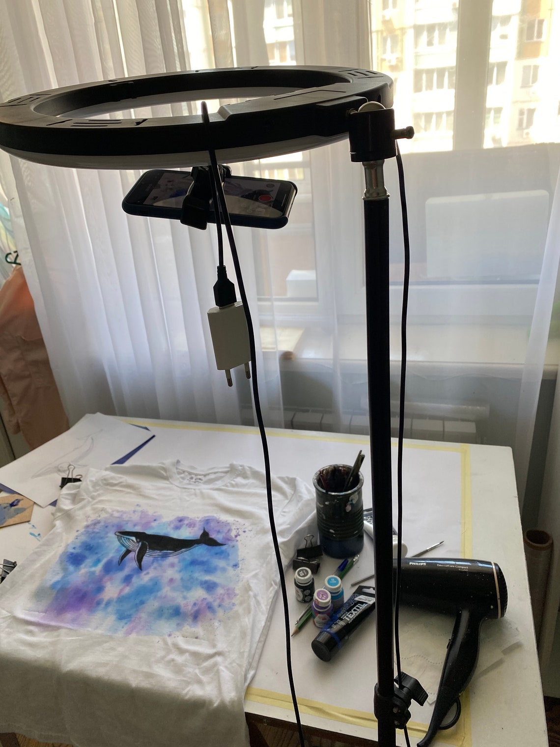 Video Tutorial Hand Painted Watercolor Effect Handmade - Etsy
