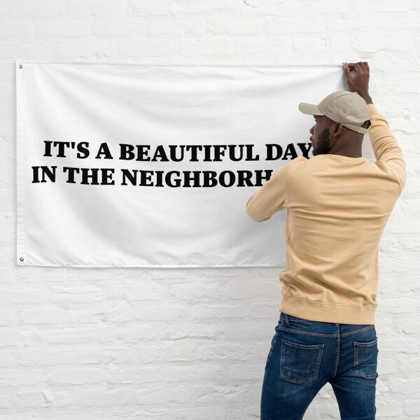 Neighborhood Banner - Etsy