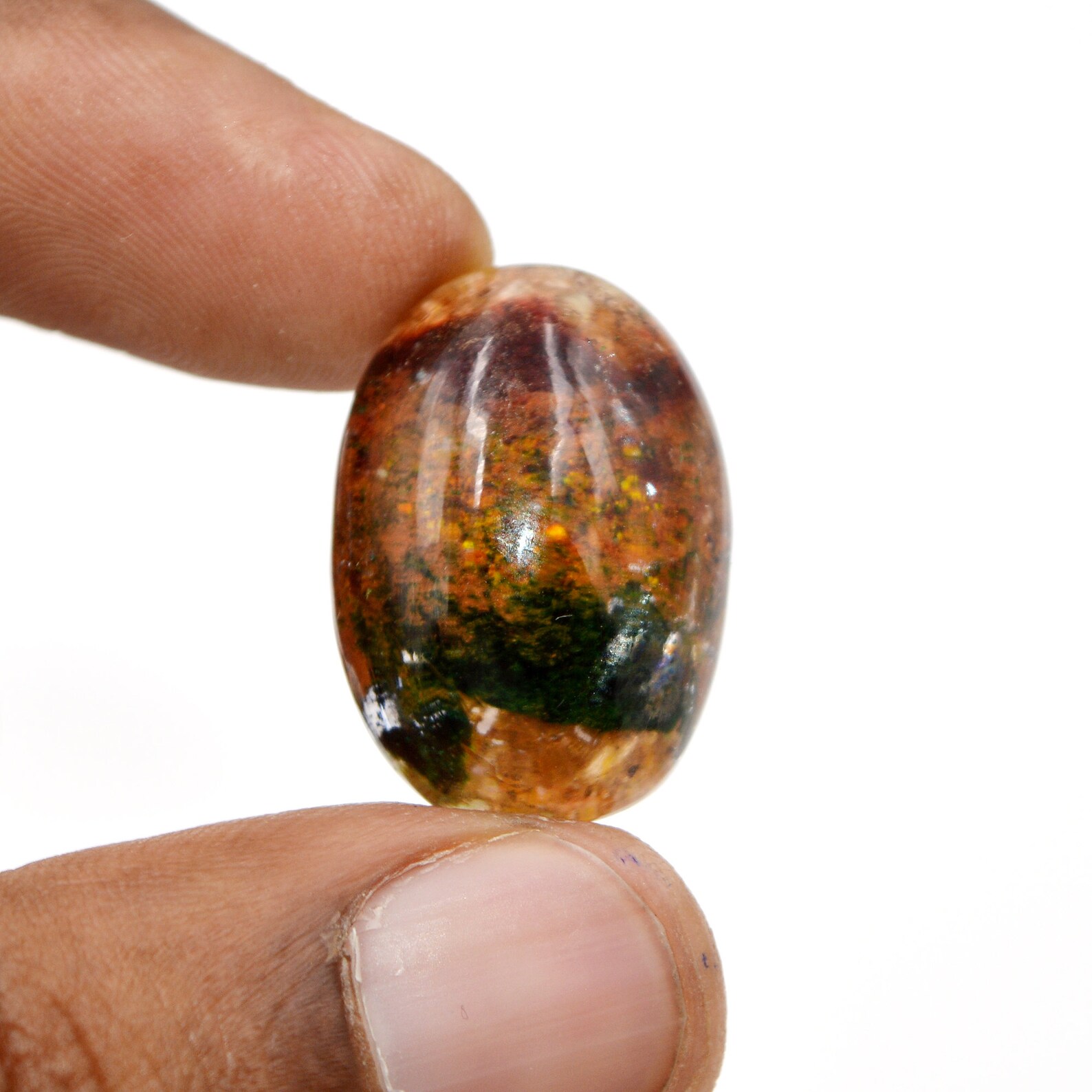 28 Carats Natural Lodolite Quartz Gemstone Crystal Quartz | Etsy