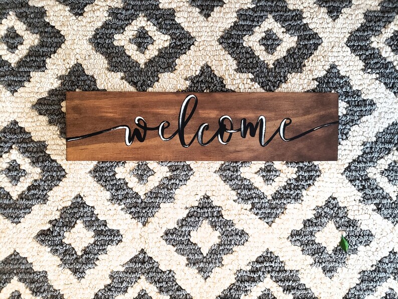 Welcome Sign - Etsy