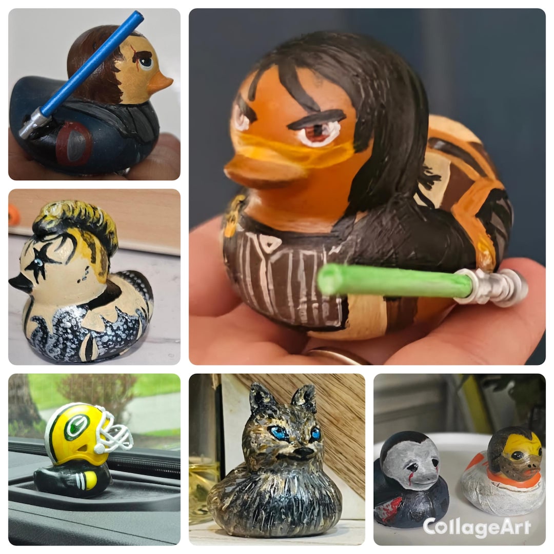 Custom Rubber Ducks - Etsy