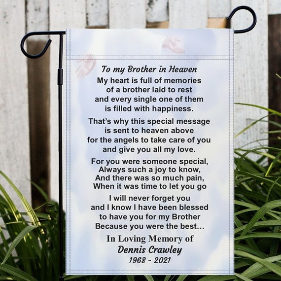 In Loving Memory Poems For Brother