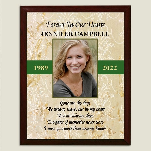 Memorial Plaque - Etsy