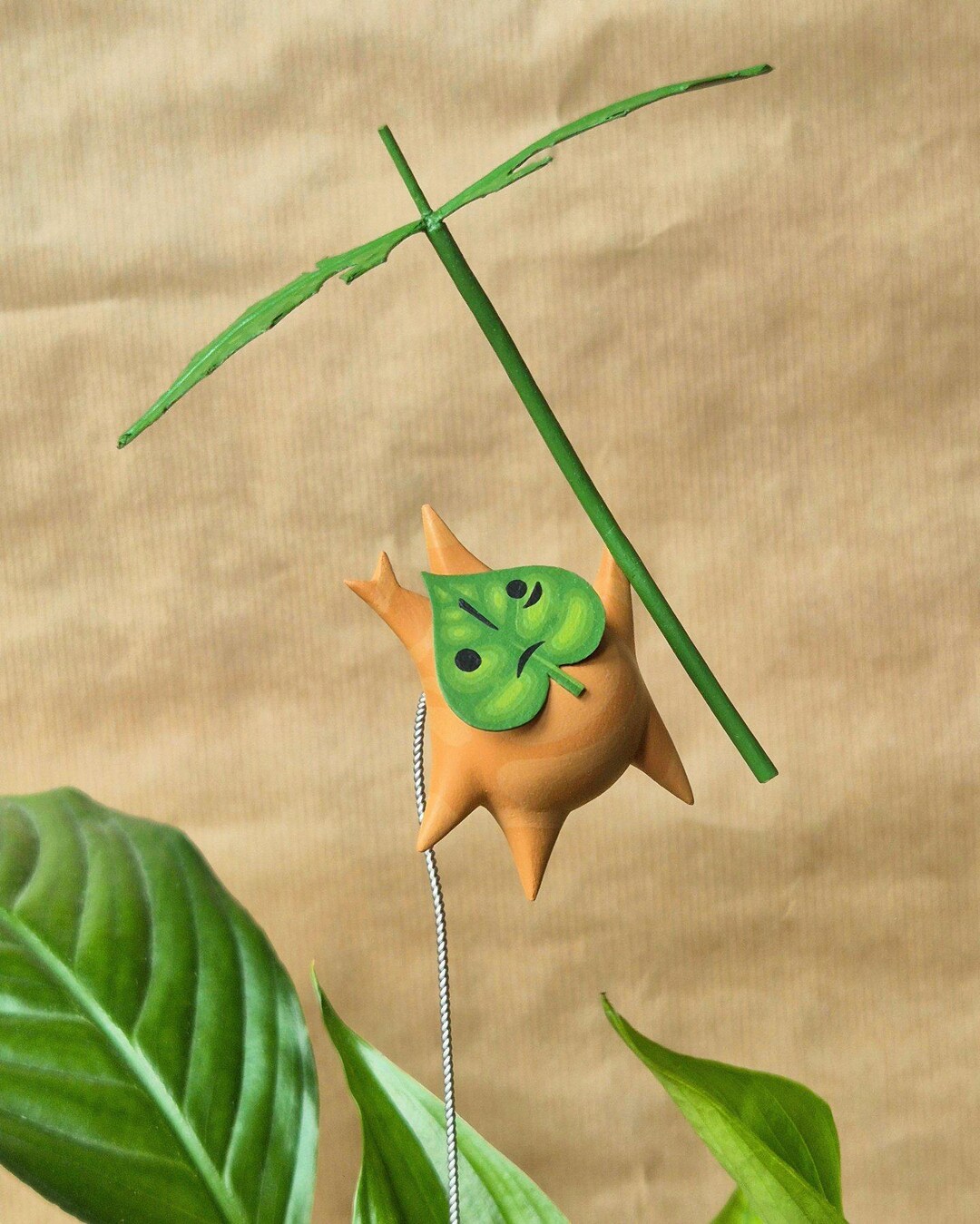 Makar (korok)- Plant Pot Decoration - Botw/totk - Etsy
