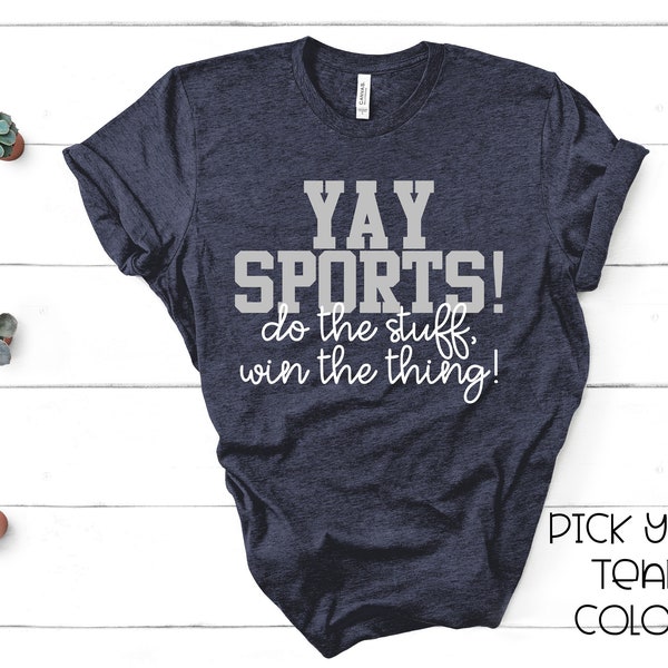 Yay Sports Shirt - Etsy