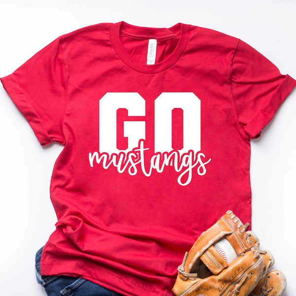 Go Mustangs - Etsy