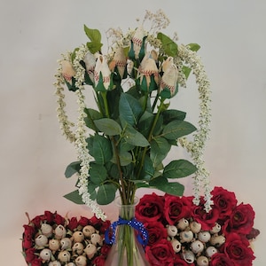 A Dozen Handmade Baseball Roses Made From Professional Baseballs - Etsy