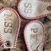 Personalized Hand Made Baseball Key Chain - Etsy