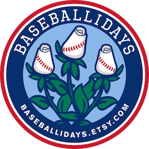 A Dozen Handmade Baseball Roses Made From Professional Baseballs - Etsy