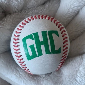 Hand Painted Baseballs - Thoughtful and Unique Baseball Gift for Senior ...