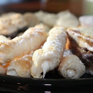 2 Dozen Clothespin Cookies, Mini Creamhorns, Ladyfingers, Ladylocks ...