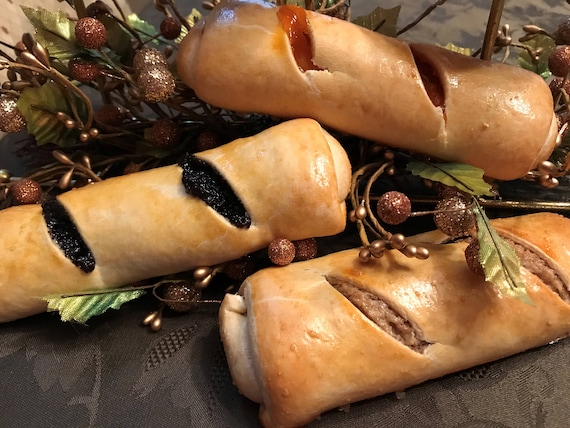 Mini Kolache Sampler nut Kolache Apricot Kolache Poppyseed - Etsy