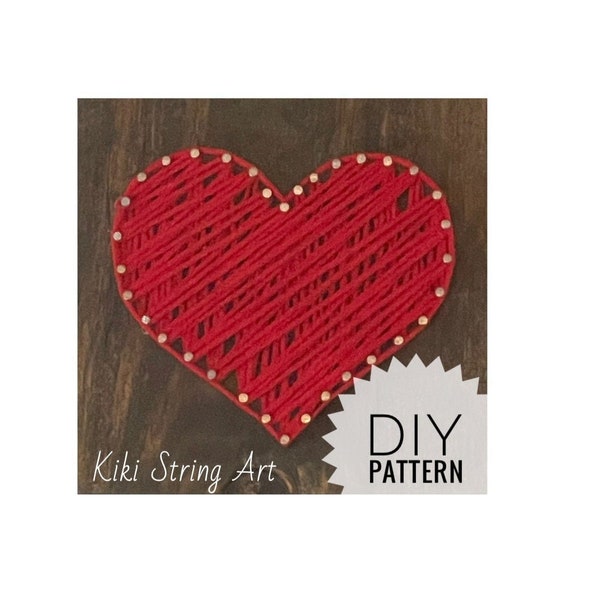 String Art Heart - Etsy