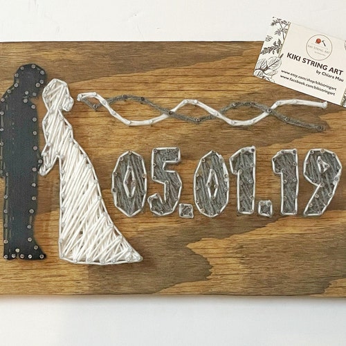 Wedding Gift String Art 12X16 - Etsy