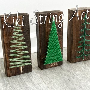 DIY Christmas Trees String Art Kit, Tree String Art, DIY Christmas ...