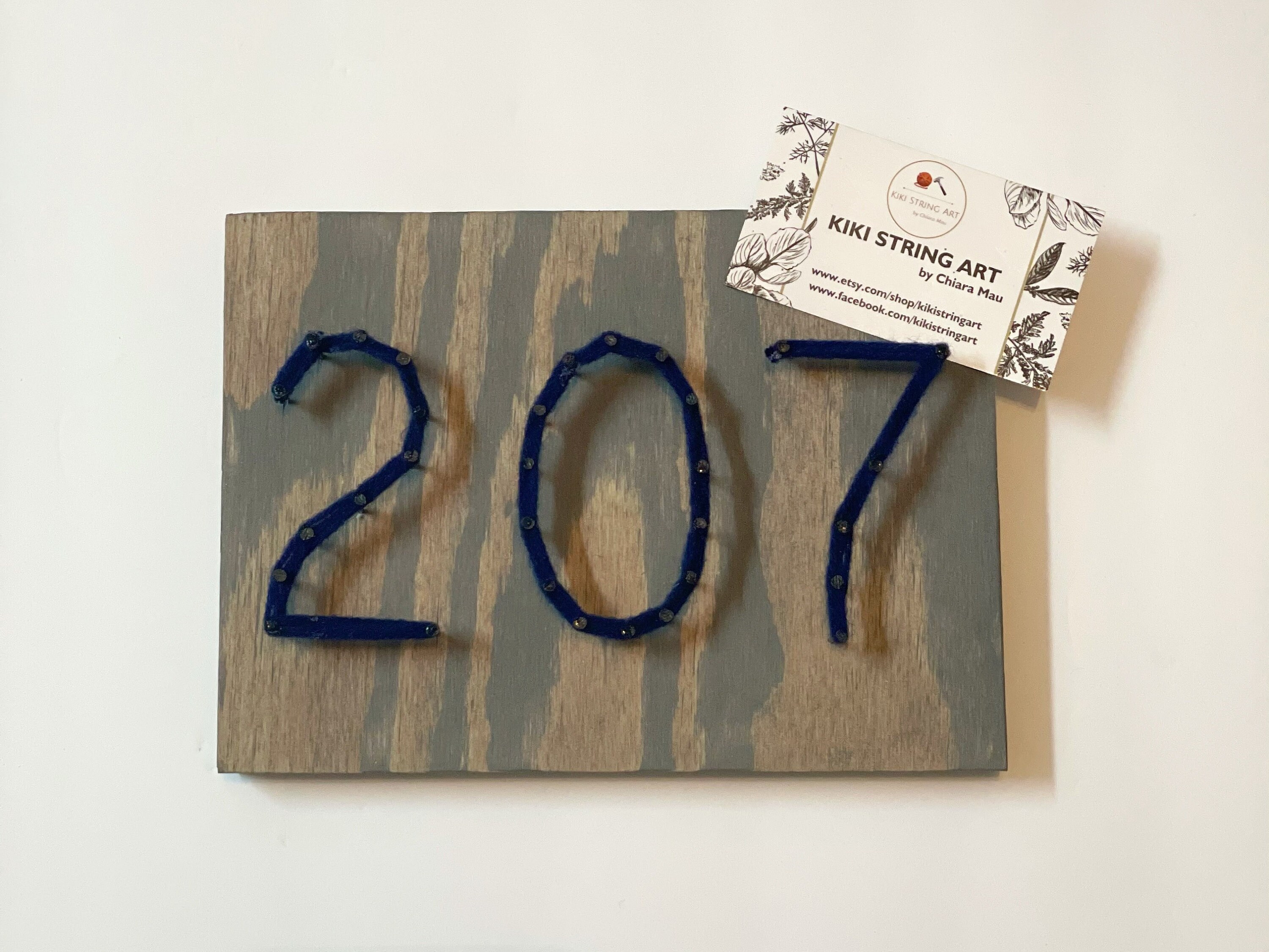 Area Code String Art Wall Art Custom Area Code State Pride | Etsy