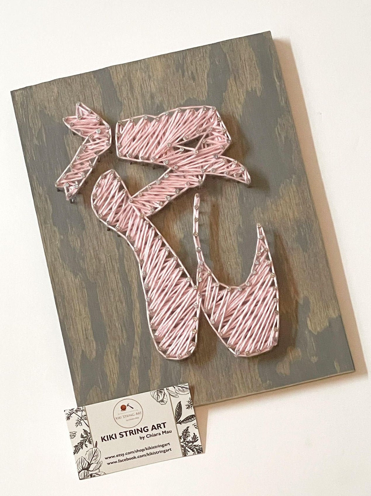 String Art Ballet Shoes Pattern DIY Ballet Shoes String Art - Etsy