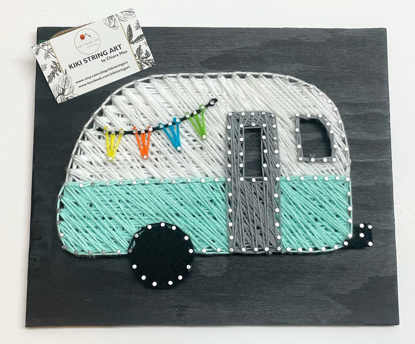 Camper String Art Happy Camper Decor RV Camper Lovers Gifts - Etsy