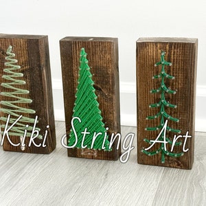 DIY Christmas Trees String Art Kit, Tree String Art, DIY Christmas ...