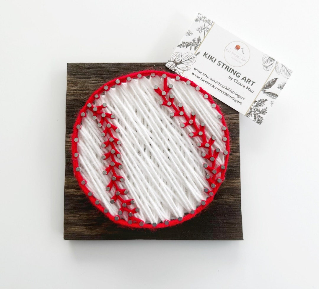 Baseball String Art, Sports Wood Sign, Baseball Mom, Baseball Gift ...