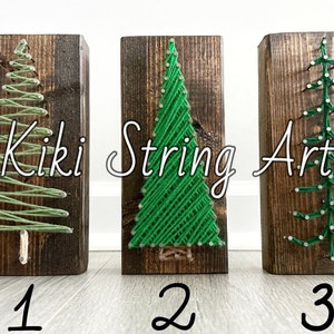 DIY Christmas Trees String Art Kit, Tree String Art, DIY Christmas ...