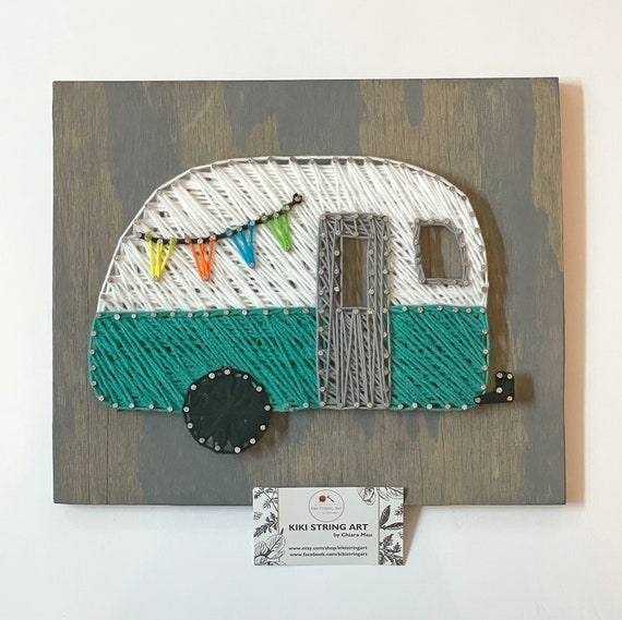 Vintage Camper String Art Wall Décor Signs etna.com.pe