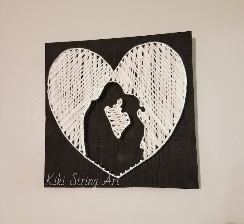 Love string art couple string art heart string art | Etsy