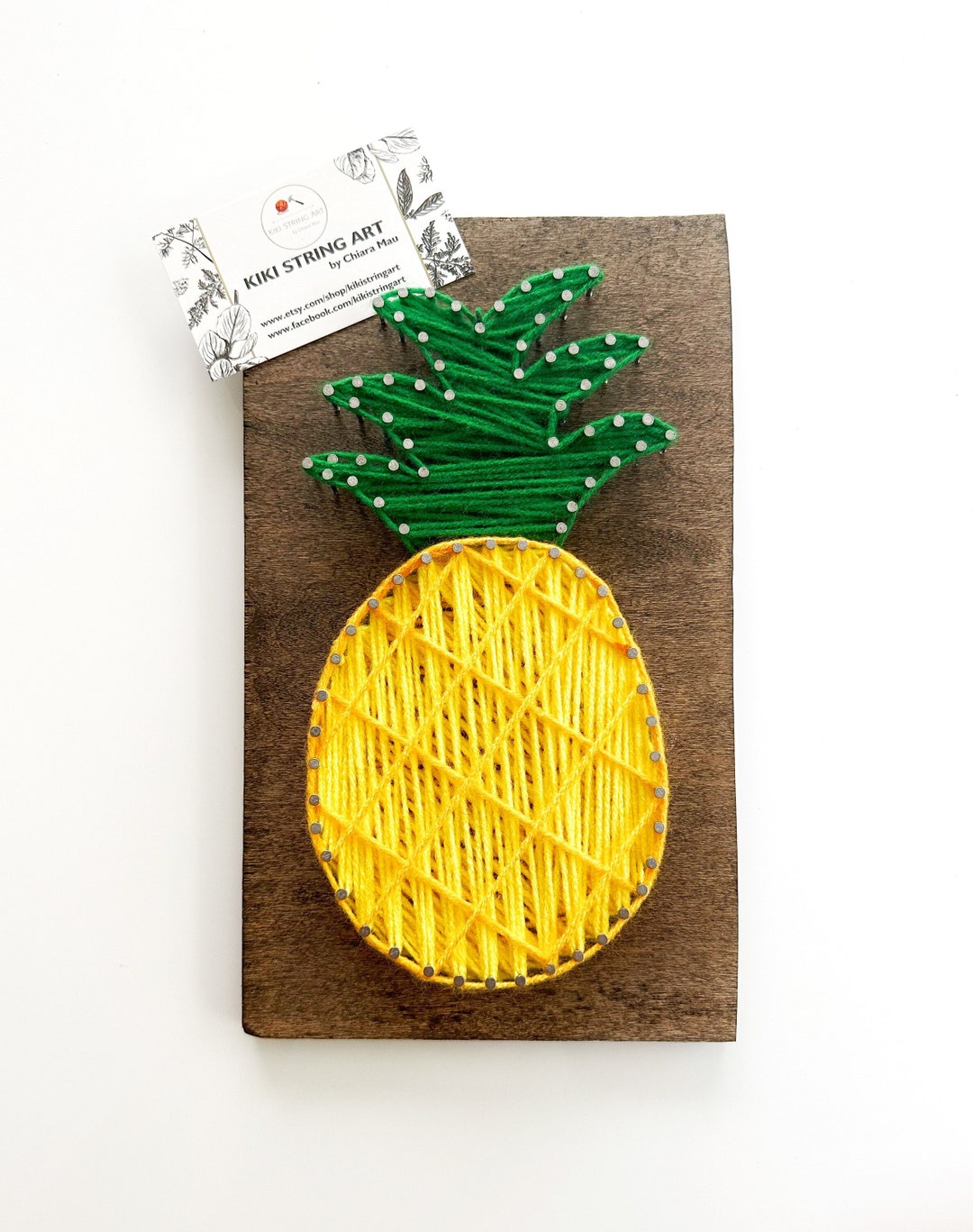 Pineapple String Art, Pineapple Decor, Pineapple Art, Pineapple Wood ...