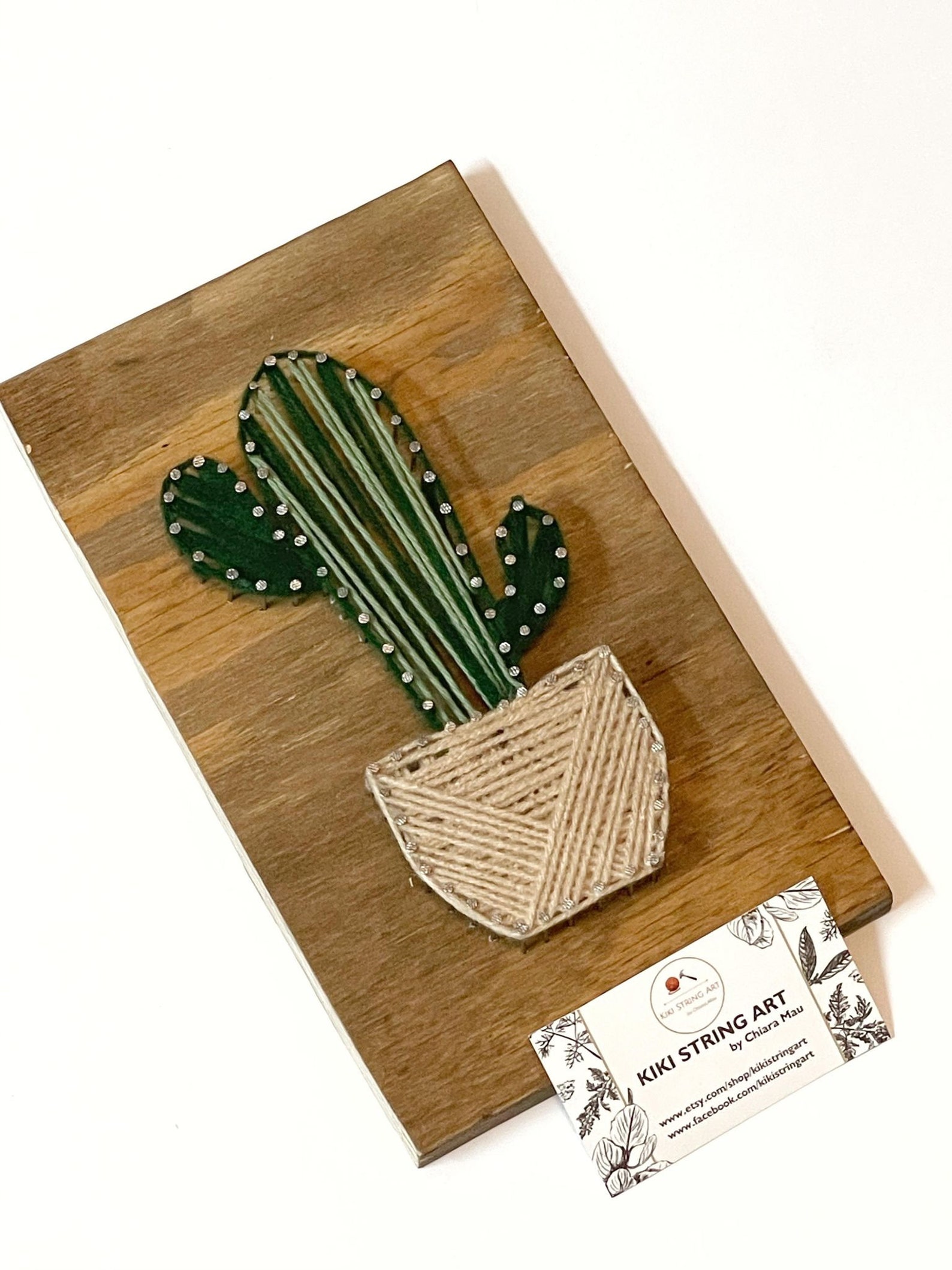 String Art Cactus Pattern DIY Cactus String Art Wall Decor - Etsy