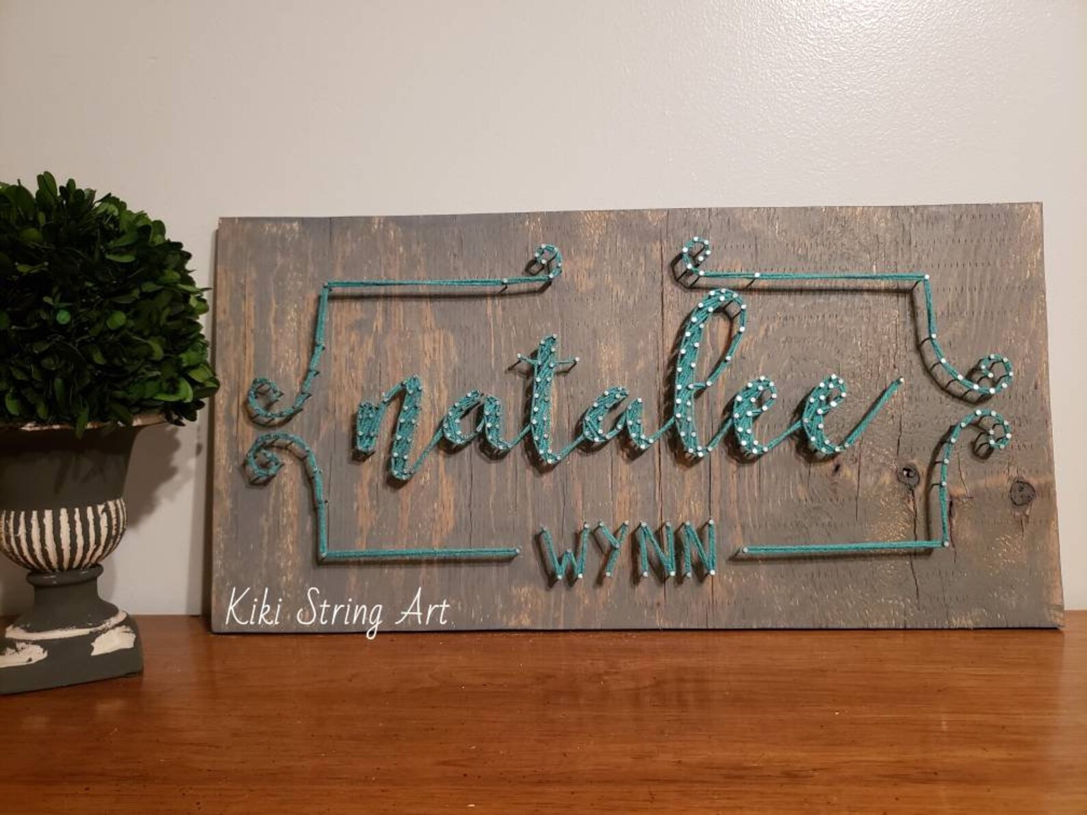 Name Sign String Art String Art Name Child Name Sign Wood | Etsy